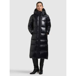 Khujo Damen Steppmantel "HEDD2"midnight blau, Gr. S, unifarben, 100% Polyester, M&auml;ntel