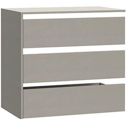 Inneneinteilung FORTE, B:83,5cm H:78,2cm T:52,7cm, grau, Holzwerkstoff, Schrankinneneinteiler, PEFC Zertifiziert