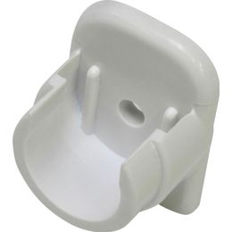 Gardinenstangenhalter Gardinia, &Oslash;:1,2cm, wei&szlig;, Gardinenstangenhalterungen, "Wandlager f&uuml;r Vitragestangen &Oslash; 11+12 mm", Zubeh&ouml;r