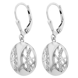 Paar Ohrhänger ADELIA´S "Neuheit 2025 - Damen Ohrhänger aus 925 Sterling Silber", silber, Ohrringe, Damen, Damen, Silber 925 (Sterlingsilber)