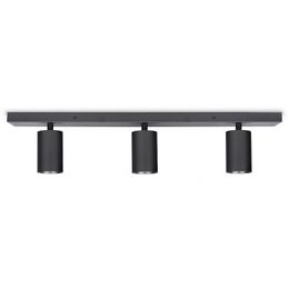 Paco Home Wandleuchte "TIMO RD", 3, &Oslash; 5,7cm H: 12,7cm, schwarz, Wohnzimmer, Leuchten