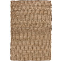 Teppich FLAIR RUGS, B:160cm H:10mm L:230cm, beige, Jute, Wohnzimmer, Teppiche, "Sol, aus gewebter Jute"