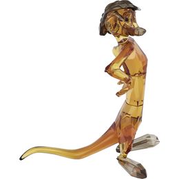 Swarovski Dekofigur "Kristallfigur Sammelfigur The Lion King Timon", B/H/T: 3,5cm x 5,76cm x 5,04cm, braun, Swarovski Kristall, B:3,5cm H:5,76cm