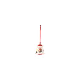 Villeroy & Boch Weihnachtsfigur VILLEROY & BOCH, rot, Dekofiguren, "Glocke My Christmas Tree &oslash; 5,4 cm rot"