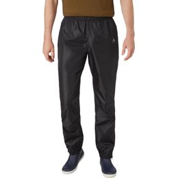 McKINLEY Herren Regenhose "Ux.-Regenhose Longville IIII ux", schwarz, Gr. XS, unifarben, Web, Obermaterial: 100% Polyester, Hosen
