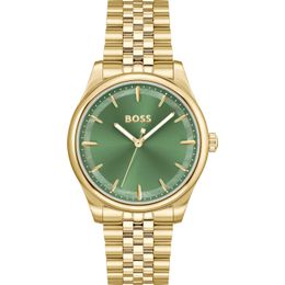 BOSS Damen Quarzuhr "GRACEFUL", gold, Armbanduhren, Armbanduhr, Damenuhr, Edelstahlarmband, analog