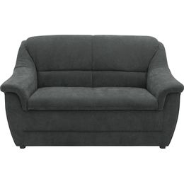 2-Sitzer DOMO collection, B:155cm H:88cm T:93cm, grau, 100% Polyester, Sofas, "Lale, zeitloses und komfortables Sofa, bequeme Armlehnen, Breite 155cm"