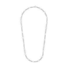 Amor Kette ohne Anh&auml;nger, Silber 925 (Sterlingsilber), L: 50 B: 4,3mmsilberfarben, Silber 925 (Sterlingsilber), B:4,3mm, Halsketten