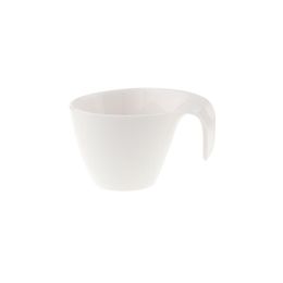 Villeroy & Boch VILLEROY & BOCH Tasse "Frühstückstasse Flow 250 ml weiß", weiß, Trinkgefäße