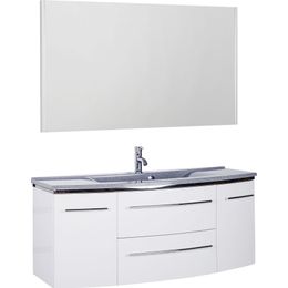Badm&ouml;bel-Set SAPHIR, wei&szlig;, Kastenm&ouml;bel-Sets, "3040"