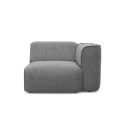 Sessel OTTO HOME, B:109cm H:70cm T:97cm, grau, Struktur fein (100% Polyester);Samtoptik (100% Polyester);Samtcord (92% Polyester, 8% Polyamid),