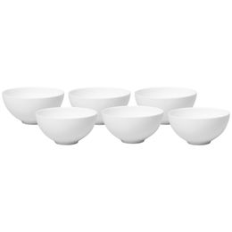Villeroy & Boch VILLEROY & BOCH Schale "Suppenschale Royal &oslash; 11.0 cm 6er Set wei&szlig;", wei&szlig;, Sch&uuml;sseln