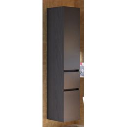 Seitenschrank Welltime, B:40cm H:180cm T:35cm, grau, Holzwerkstoff, Schr&auml;nke, "Baabe", 40 cm breit, Softclose-Funktion, viel Stauraum