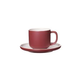 Ritzenhoff & Breker Tasse "Kaffeetasse mit Untertasse Jasper 240 ml", 2 tlg., lila, RITZENHOFF & BREKER, Trinkgefäße