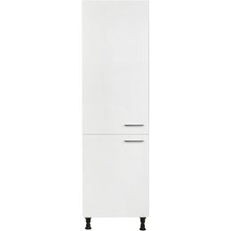 Kühlmodul Nobilia, B:60cm H:216,6cm T:58,3cm, weiß, Schränke, ""Touch", für ein Kühl- und Gefrierschrank, Ausrichtung wählbar", vormontiert,