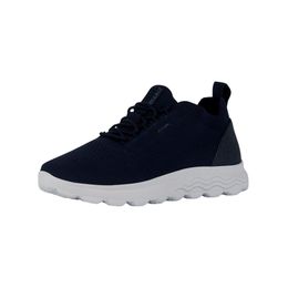 Geox Herren Sneaker "Geox Sneaker Lederimitat/Textil", Gr. 47, blau, Lederimitat, Textil, Schuhe