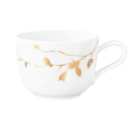 Seltmann Weiden Tasse "Liberty - Golden Rose Hip", &Oslash; 11,6cm x 6,4cm, 260ml, 1 Stk., gold, Trinkgef&auml;&szlig;e, Kaffeeobertasse 0,26 l