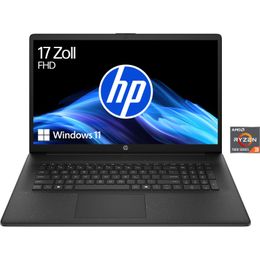 HP Notebook "17-cp AMD", 8 GB RAM 512 GB SSD, Ryzen 3, Windows 11 Homejet schwarz, Notebooks