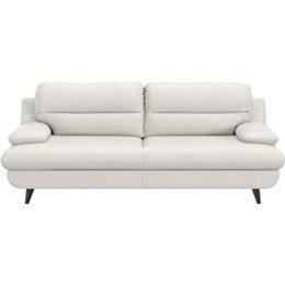 3-Sitzer COTTA, B:218cm T:95cmbianco, GEDECKTES RINDSLEDER, Sofas