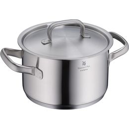 WMF Kochtopf "Gourmet Plus", 3,9 l + Ø 20cm + Höhe 18cmedelstahl, Töpfe, wärmeduzierende Hohlgriffe, Innenskalierung, breiter Schüttrand