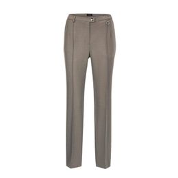 GOLDNER Damen 2-in-1-Hose "Hose Carla Knitterarme Hose Carla mit SilverFresh-Ausr&uuml;stung", grau, Gr. 38, Obermaterial: 100% Polyester COOLMAX