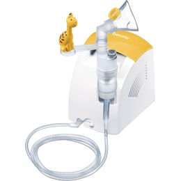 Beurer Inhalationsgerät "IH 26 Kinder Inhalator, Behandlung der oberen und unteren Atemwege", gelb, Kunststoff, B:16,6cm H:14,8cm T:14,1cm,