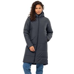 Jack Wolfskin Damen Steppmantel "DEUTZER", grau, Gr. S, Obermaterial: 100% Polyester, M&auml;ntel, W&auml;rmend, winddicht, &Uuml;bergangsjacke