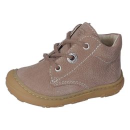 Baby Lauflernschuh "Cory 50 WMS: Mittel", Pepino BY RICOSTA, Gr. 25, braun, Leder, Schuhe, Schn&uuml;rschuh mit WMS-System, Leder, Gr&ouml;&szlig;enschablone zum