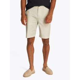 Tommy Hilfiger Herren Shorts "HARLEM PRINTED STRUCTURE SHORT", beige, Gr. 36, Web, Obermaterial: 96% Baumwolle, 4% Elasthan, Hosen, Mit