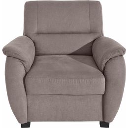 Sit & More Sessel SIT & MORE, B:103cm H:91cm T:90cm, grau, Luxus-Microfaser ALTARA NUBUCK (100% Polyester);Luxus-Microfaser (100% Polyester);Luxus-Microfaser