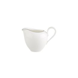 Villeroy & Boch VILLEROY & BOCH Milchbehälter "Milchkännchen Anmut Platinum No.1 180 ml weiß", weiß, Milchbehälter