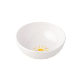 Villeroy & Boch VILLEROY & BOCH Schale "Müslischale Hello Sunshine With Love ø 16,9 cm weiß-gelb", gelb, Schüsseln