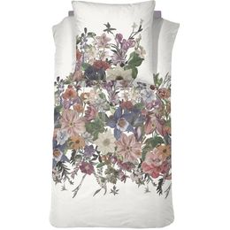 Bettwäsche Cinderella, weiß, Renforcé, Obermaterial: 100% Baumwolle, Bettwäsche, "Martha", mit Blumen