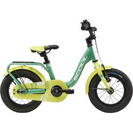 S'COOL S’COOL Kinderfahrrad "S'COOL niXe 12-1S - Green/Lime", 21cm, 12 Zoll (30,48cm)grün, lime, Fahrräder