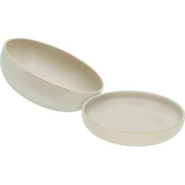 Creatable Salatsch&uuml;ssel "Uno", &Oslash; 26cm, beige, Sch&uuml;sseln, Vintage-Look, &Oslash; 26 cm, Made in Europe
