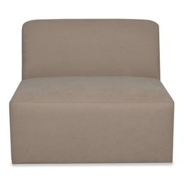 1,5-Sitzer OTTO HOME, B:90cm H:73cm T:93cm, beige, 100% Polyester, Sofas, "Kelani", mit dekorativer Knopfsteppung an den Armlehnen