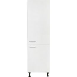 Kühlmodul Nobilia, B:60cm H:216,6cm T:58,3cm, weiß, Schränke, ""Touch", für ein Kühl- und Gefrierschrank, Ausrichtung wählbar", vormontiert,
