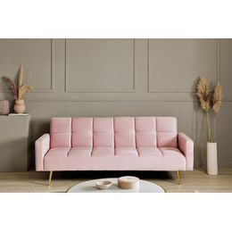 Schlafsofa Jahnke, B:213cm H:85cm T:84cmzartrosa, Sofas, "CHILLAX POSH"