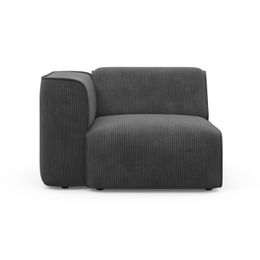 Sessel OTTO HOME, B:109cm H:70cm T:97cm, grau, 100% Polyester, Wohnzimmer, Sessel, "Sofa-Eckelement, Maße B/T/H: 109/97/46 cm", als Modul oder