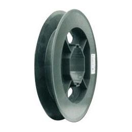 Schellenberg Rollladen-Gurtscheibe "Maxi für 23 mm Gurtbreite und 60 mm Achtkantwelle", schwarz, Spulen, passendes Rollladenkasten-Zubehör,