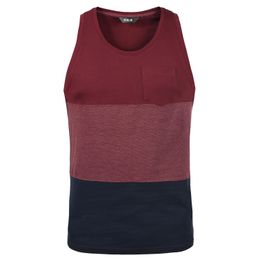 !Solid SOLID Longtop "Tanktop SDMinho", rot, Gr. L, Obermaterial: 80% Baumwolle CO. 20% Polyester PES., Tops