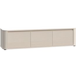 TV-Board FORTE, B:168cm H:41,5cm T:41,3cmsand, Spanplatte, Sideboards