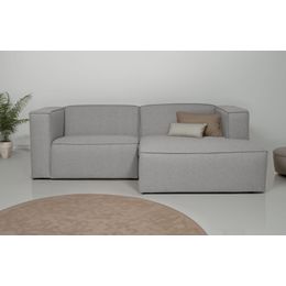 Ecksofa OTTO HOME, B:228cm H:73cm T:154cm, beige, 100% PES, Wohnzimmer, Sofas, "Dalby, L-Form", extra tiefe Sitzfl&auml;che, mit Kedernaht, angenehmer
