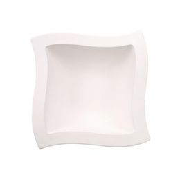 Villeroy & Boch VILLEROY & BOCH Schale "Sch&uuml;ssel NewWave 25 x 25 cm wei&szlig;", wei&szlig;, Sch&uuml;sseln