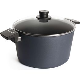 Kochtopf "DiamondLite", 7,5 l + &Oslash; 28cm + H&ouml;he 18,5cm, grau, WOLL MADE IN GERMANY, T&ouml;pfe, ohne Induktion, Made in Germany