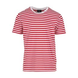 Brandit Damen T-Shirt "Brandit Jerseyshirt Stripe Tee"rot, weiß, Gr. XXXL, gestreift, 100% Baumwolle, Shirts