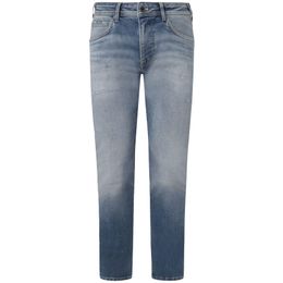 Pepe Jeans Herren Tapered-fit-Jeans "TAPERED JEANS", blau, Gr. 33, Denim/Jeans, Obermaterial: 95% Baumwolle, 4% Polyester, 1% Elasthan, Jeans