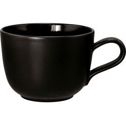 Seltmann Weiden Tasse "Liberty - Velvet Black", &Oslash; 11,6cm x 6,4cm, 260ml, 1 Stk., schwarz, Trinkgef&auml;&szlig;e, Kaffeeobertasse 0,26 l