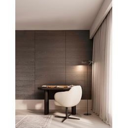 NOVA LUCE Stehlampe "TILIA", 1, &Oslash; 33cm H: 168cm, 1 Stk.schwarz, Wohnzimmer, Leuchten