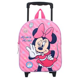 Vadobag Kinder Cityrucksack "3D Minnie Mouse Fashion Besties", pink, Kunstfaser, bedruckt, Rucksäcke, mit niedlichem Minnie Mouse-Print
